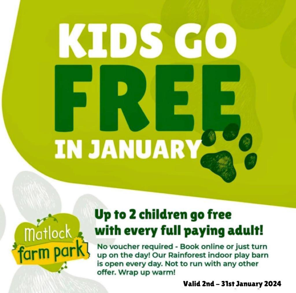 Offers | Matlock Farm Park